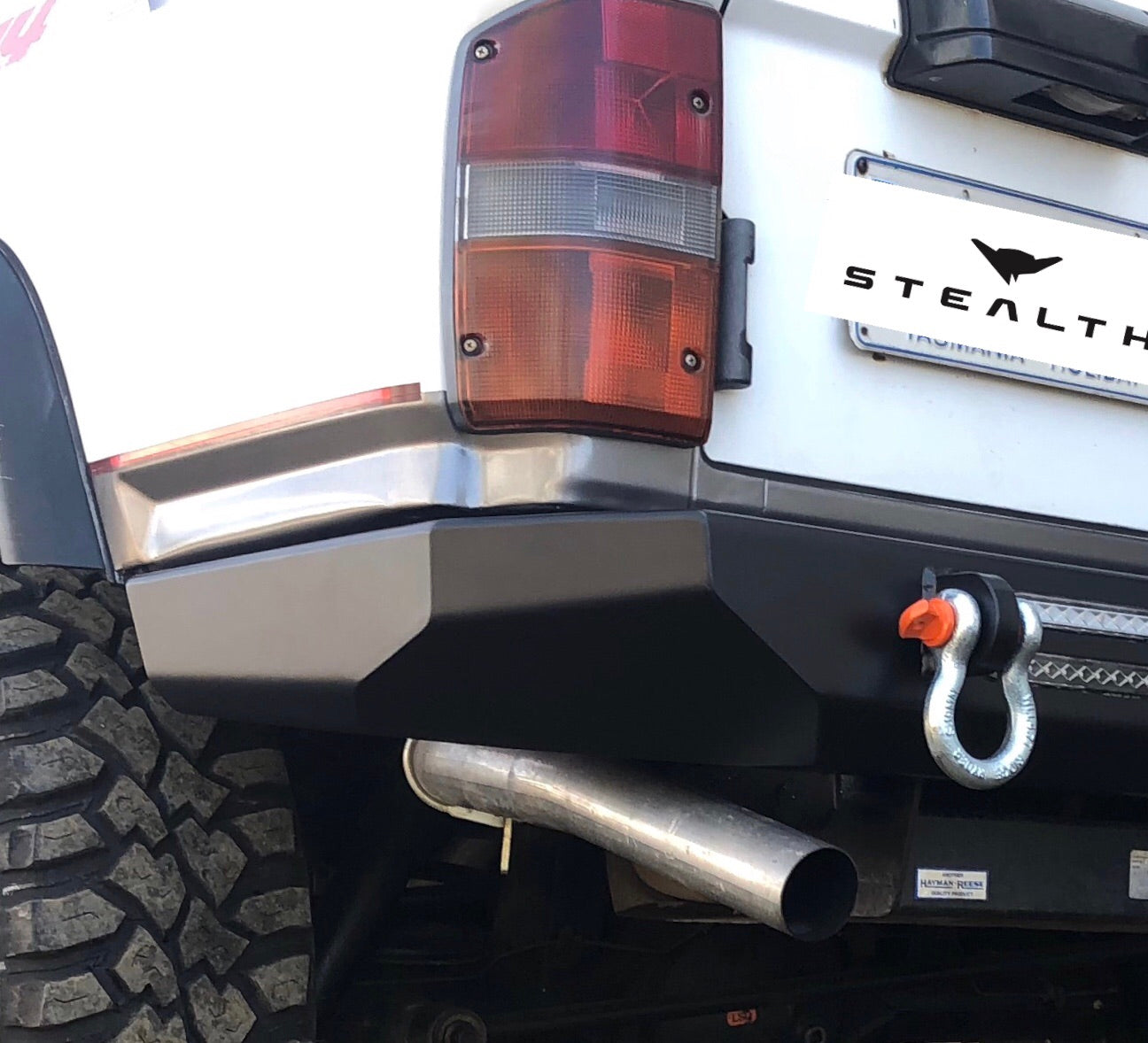 GQ Patrol Stealth Rear Bar – Stealth Bars