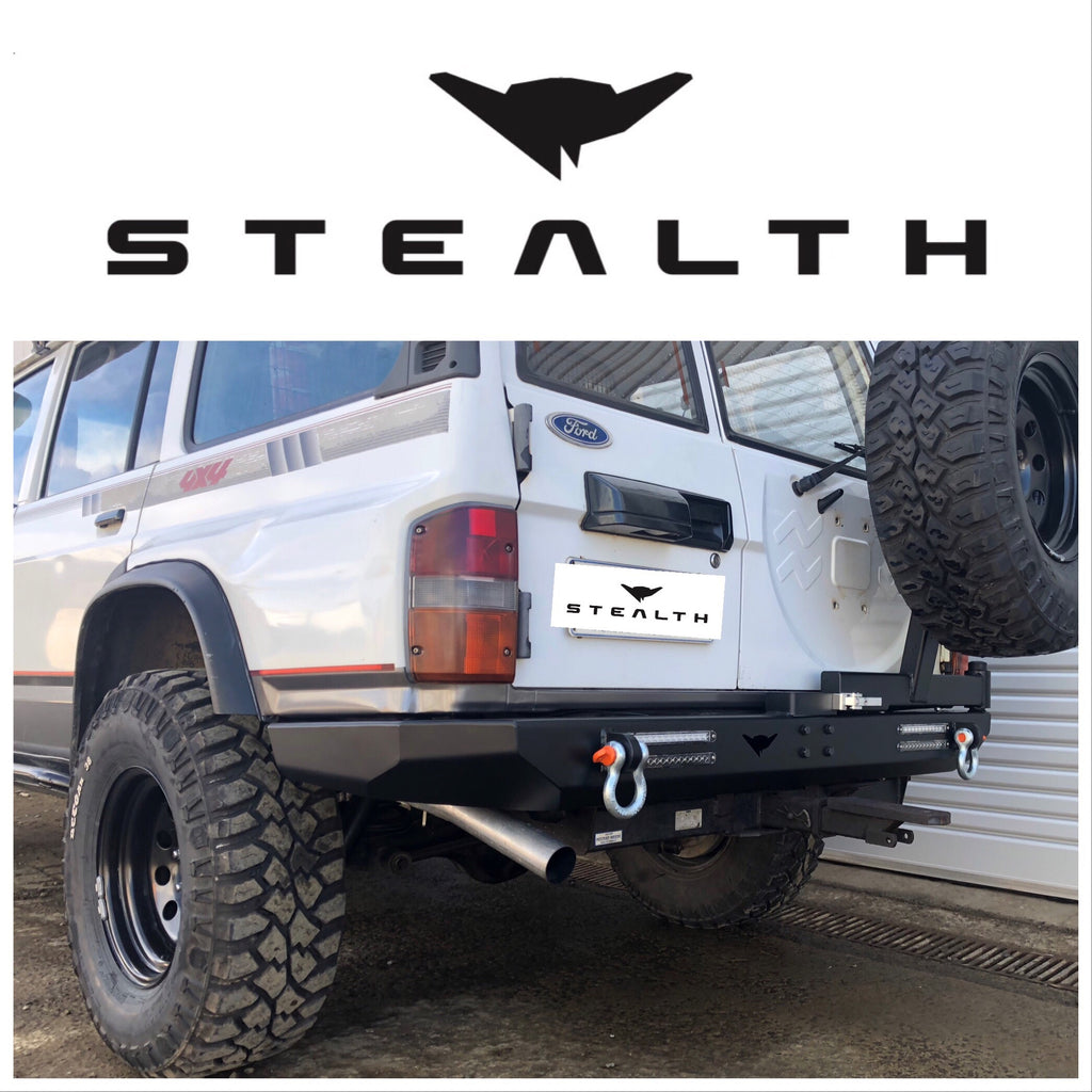 GQ Patrol Stealth Rear Bar – Stealth Bars