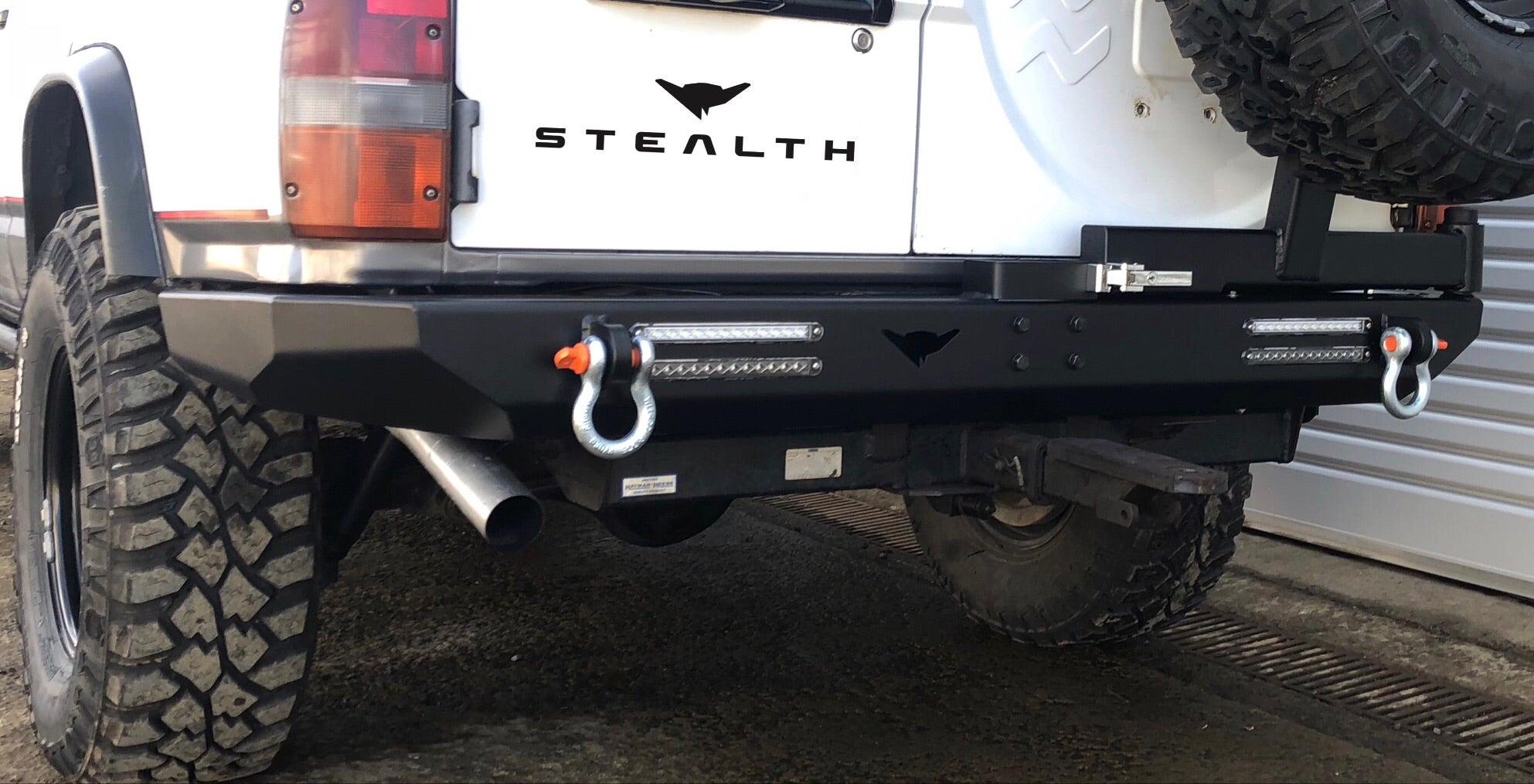 GQ Patrol Stealth Rear Bar – Stealth Bars